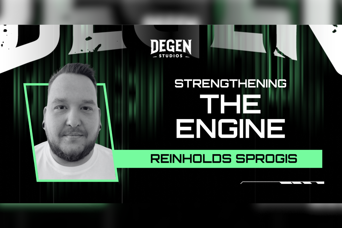 DEGEN Studios Appoints Reinholds Sprogis as Senior Game Producer