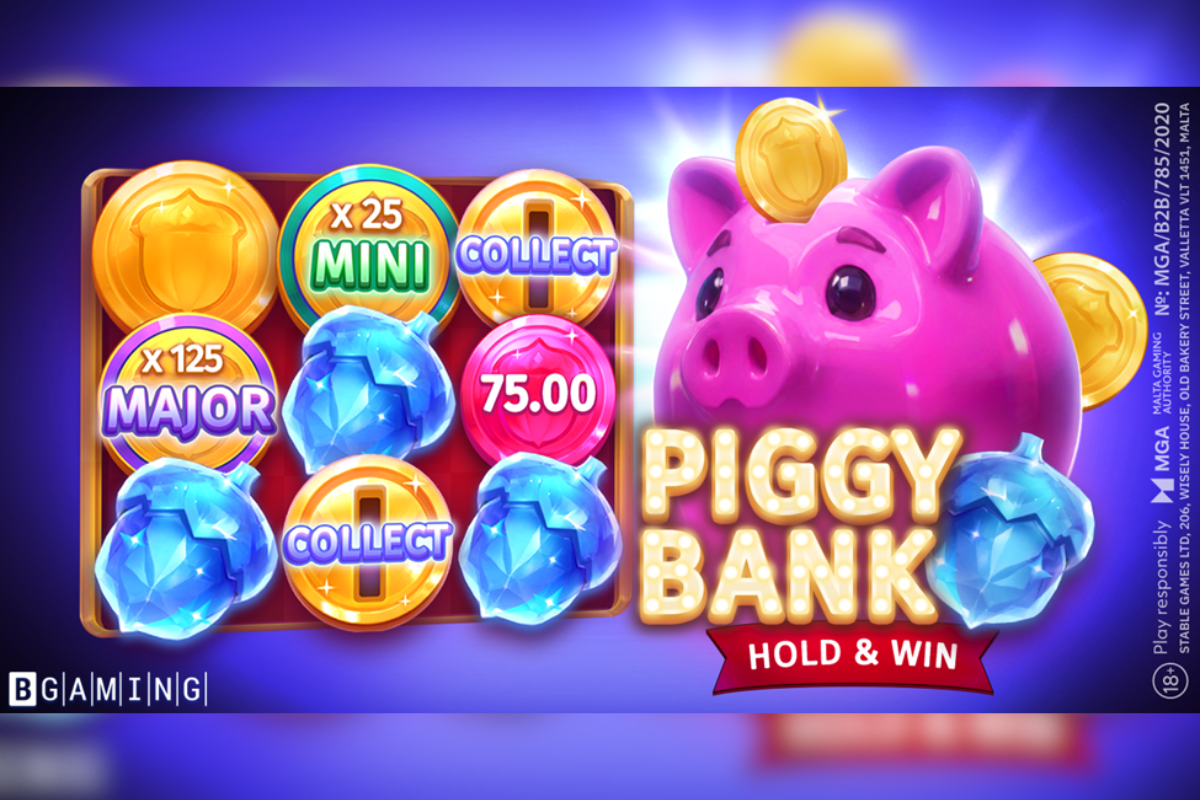 BGaming Launches Piggy Bank Hold & Win Slot