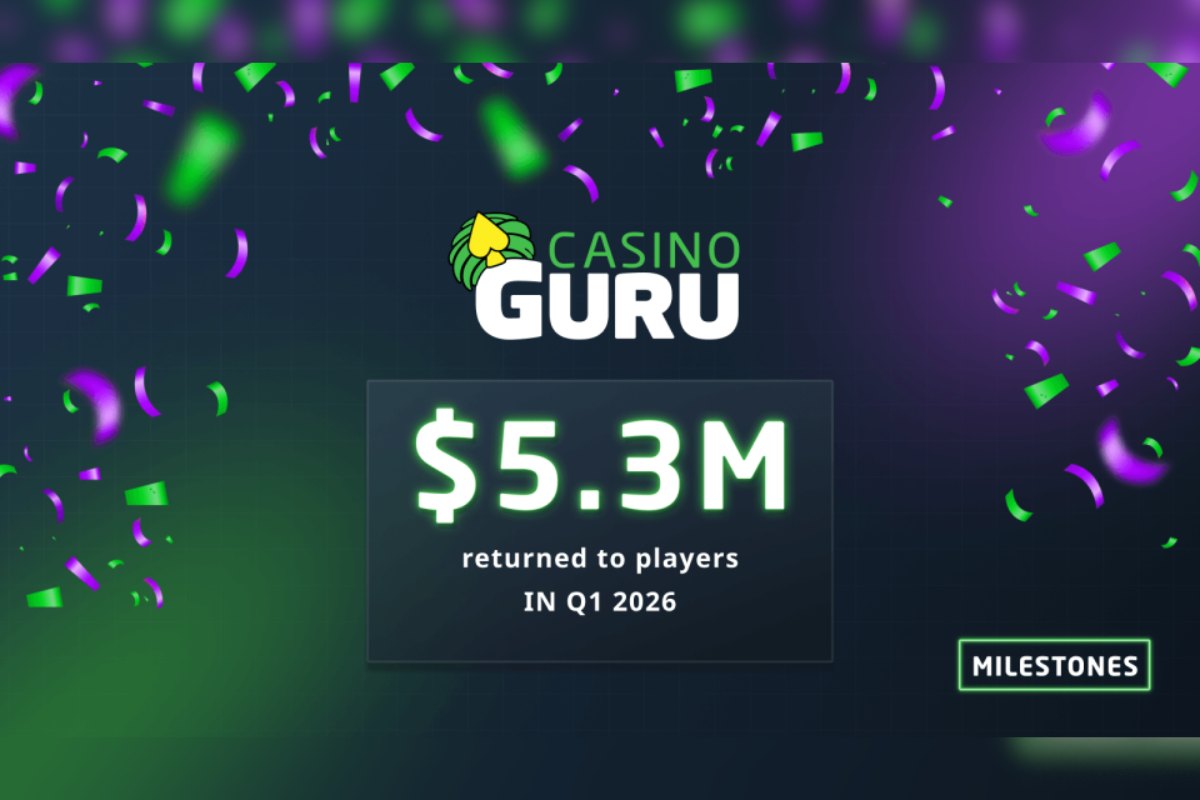 Casino Guru CRC Q1 2026: $5.3m returned to players
