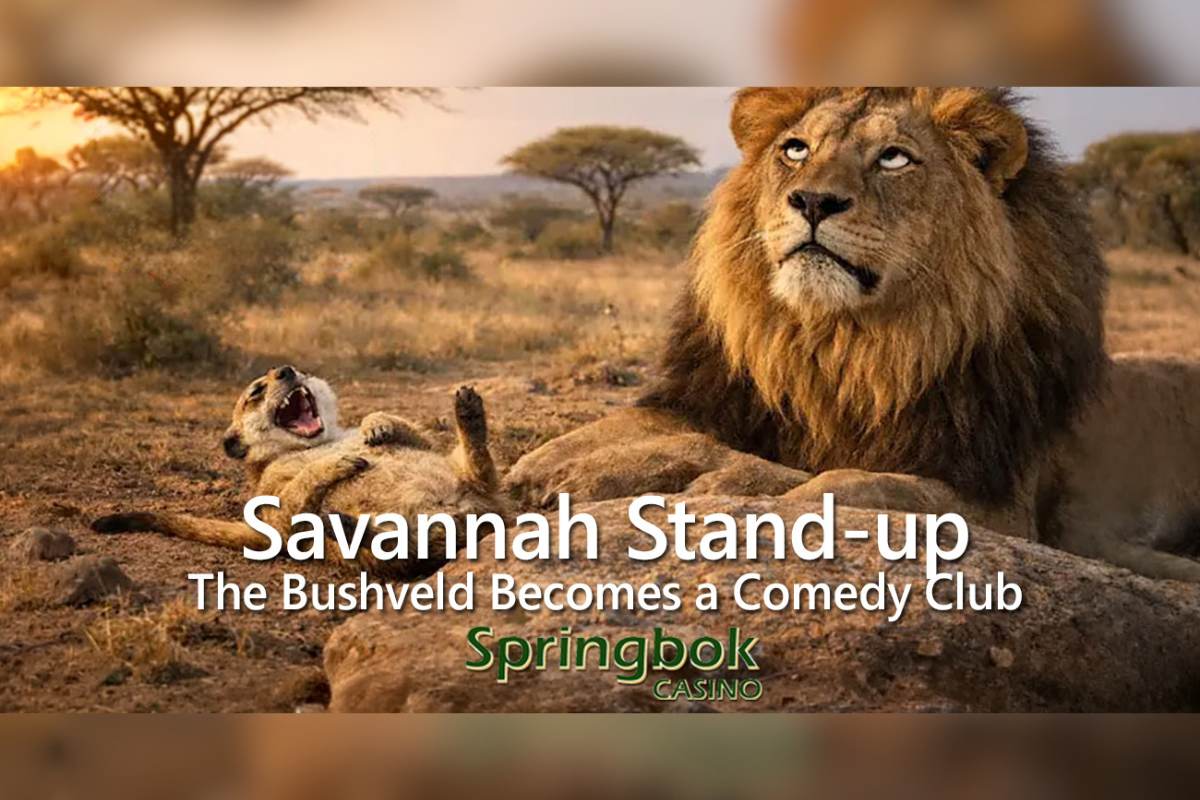 Springbok Casino Launches ‘Savanna Stand-Up’ Funny April
