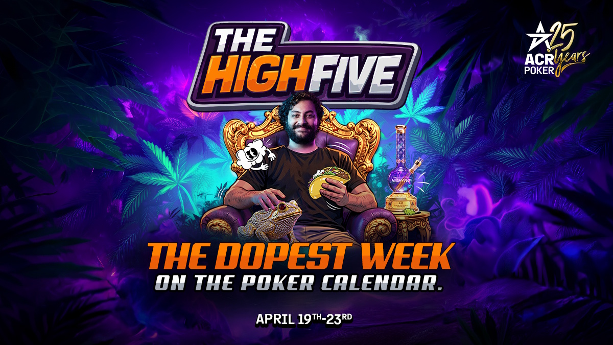 ACR Poker High Five Series returns with $4m GTD in April