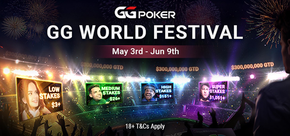 GGPoker announces $300m guaranteed GG World Festival 2026