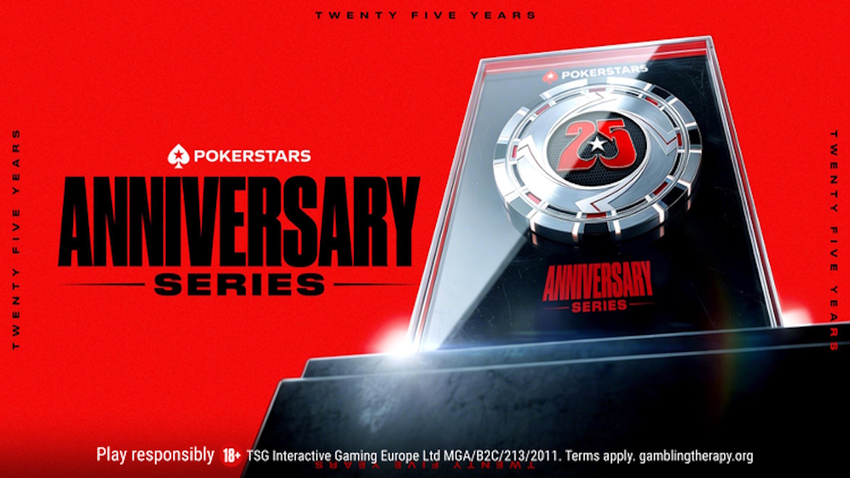 PokerStars announces $50m guaranteed Anniversary Series