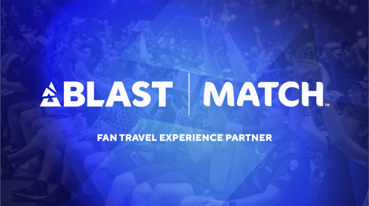 BLAST teams with MATCH on esports fan travel for 2026-27